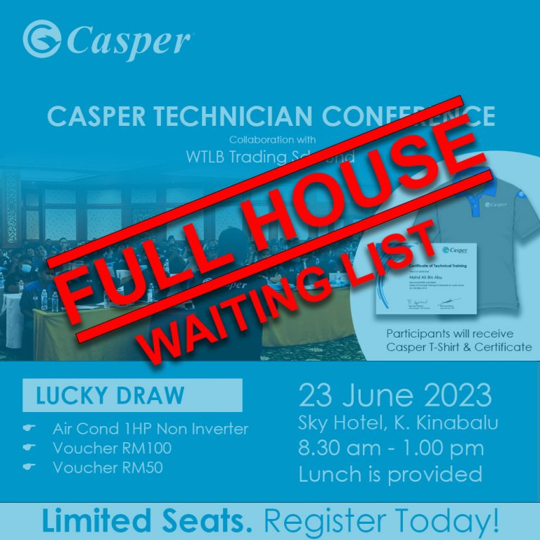 Casper Technician Conference X WTLB – Casper Electric Malaysia